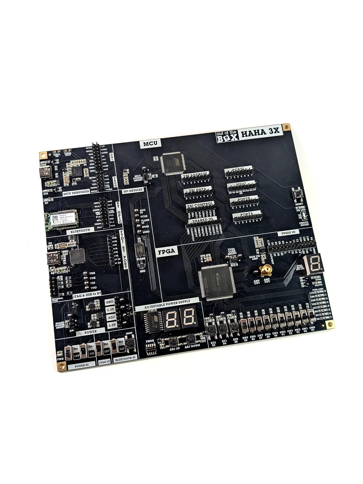 Out of the Box Hardware Hacking Board HAHA 3 — Out of the Box Electronics