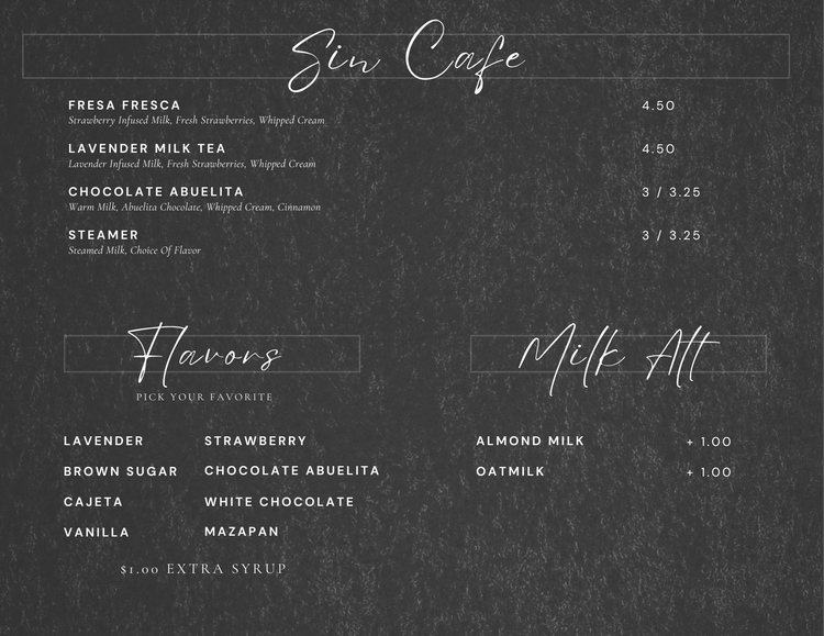 Menu | Crepes, Cafecito, Sandwiches — Crepas Café
