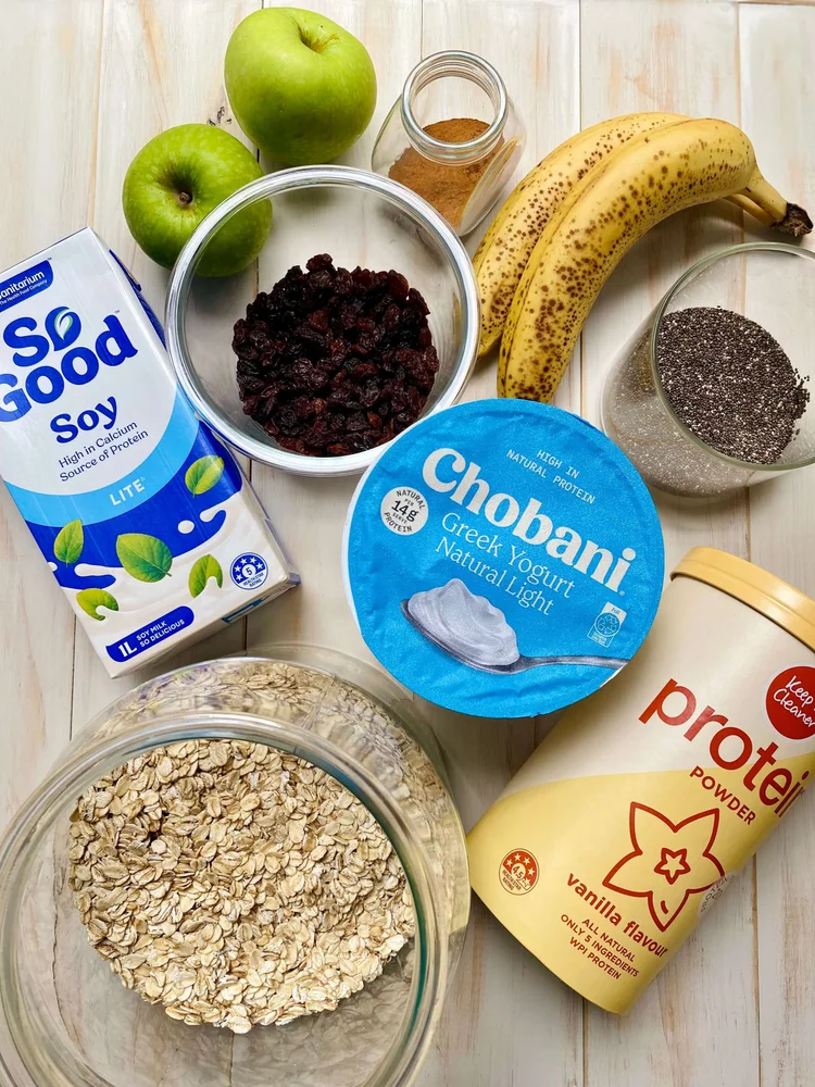 Easy Bircher Muesli Recipe: High Protein Breakfast Meal Prep — Goodness ...