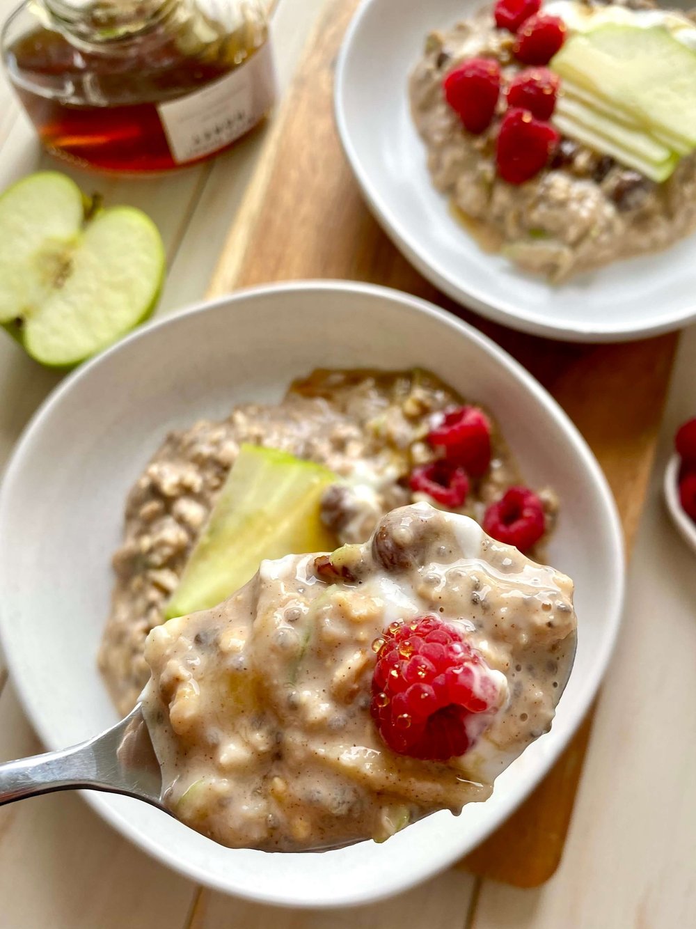 Easy Bircher Muesli Recipe: High Protein Breakfast Meal Prep — Goodness ...