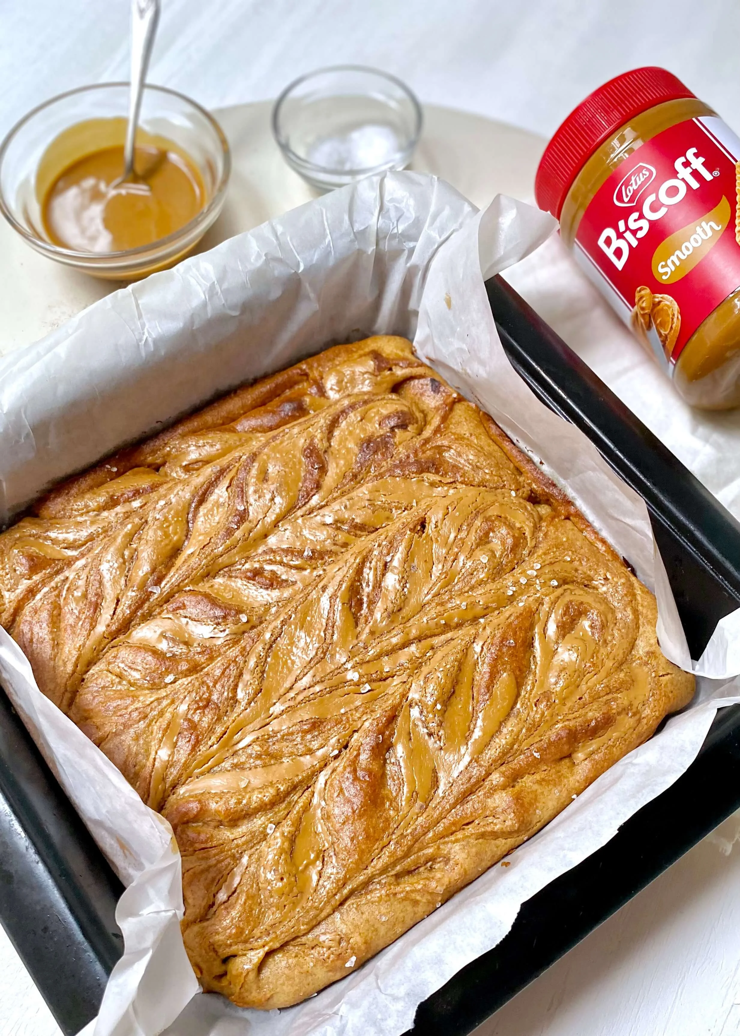 Viral Biscoff Chickpea Blondies: High Protein, Vegan and Flourless ...