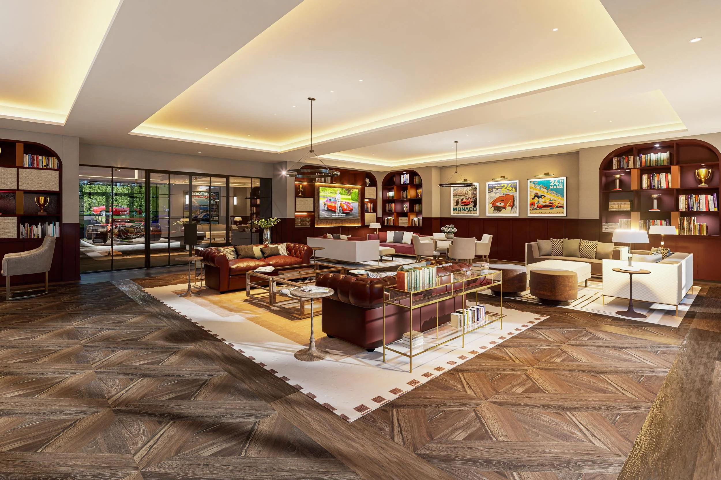 Cotswold car showroom interior architecture & design project — Alice ...