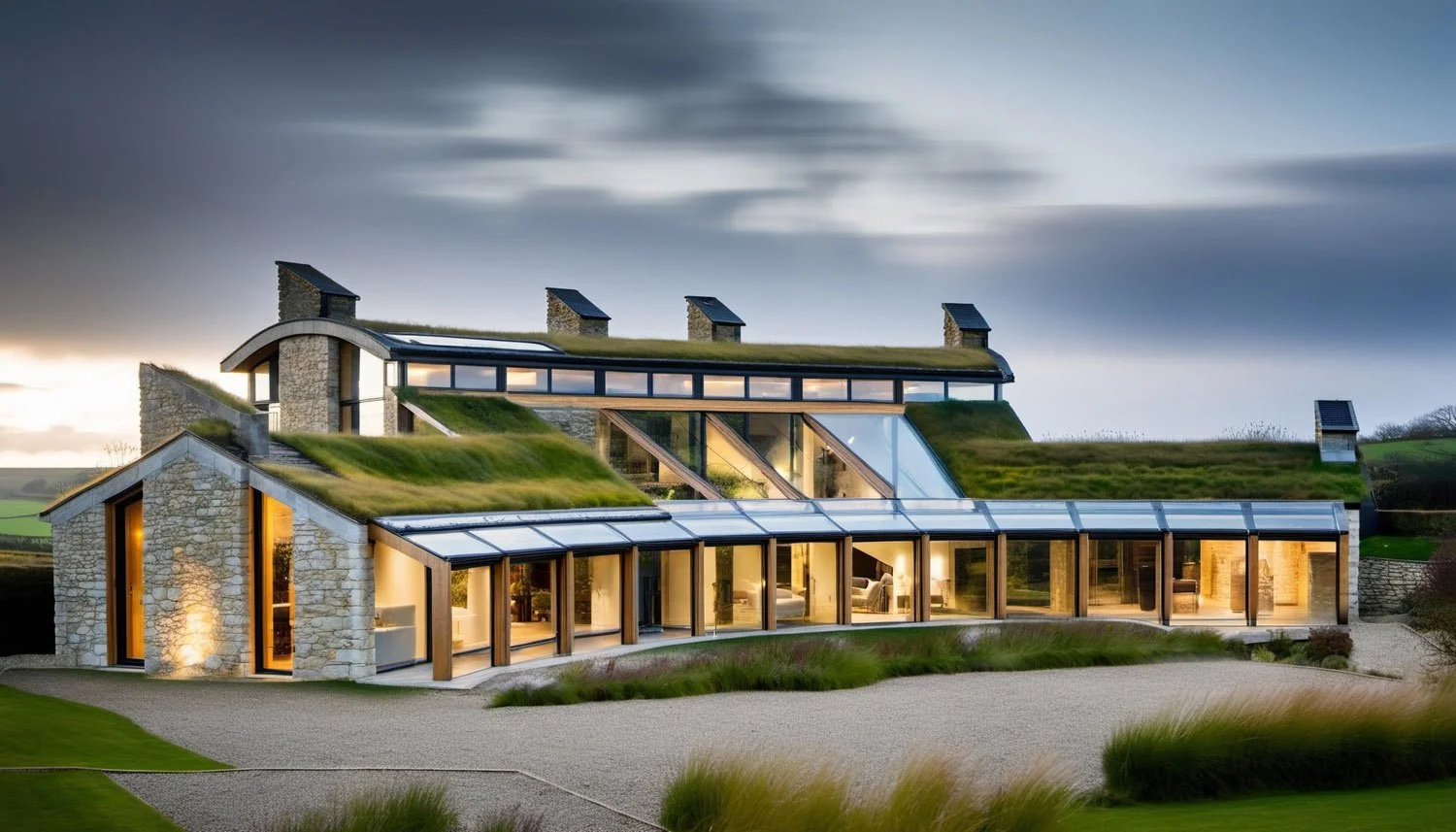 Contemporary Passive Solar House | Explore Our Design — Alex Oliver ...