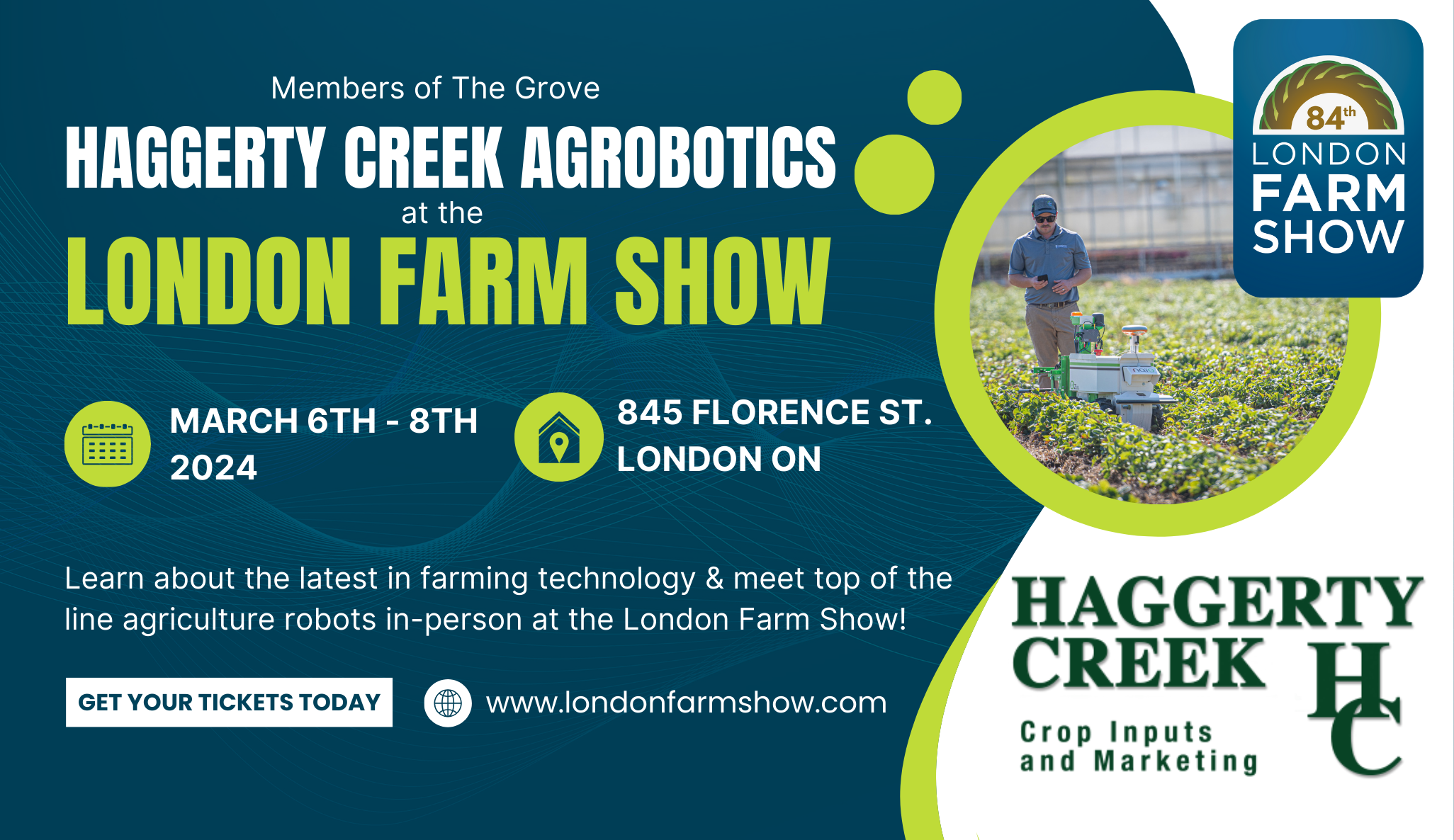 Haggerty Creek Ag Robotics at the 2024 London Farm Show — The Grove WFD