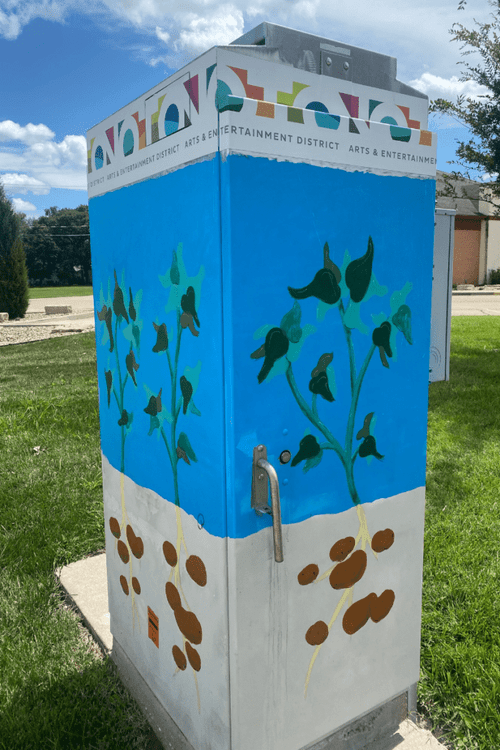 AHW | Utility Box by DeAnna Morrison — NOTO Arts & Entertainment District