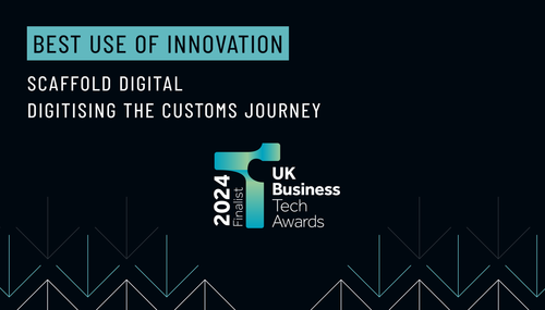 Finalists at the 2024 UK Business Tech Awards — SCAFFOLD — SCAFFOLD