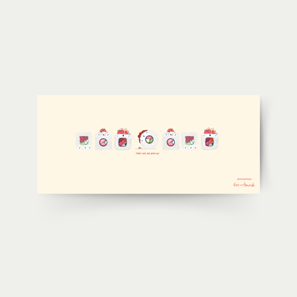 Sushi Friends Keyboard — Fizz and Flourish