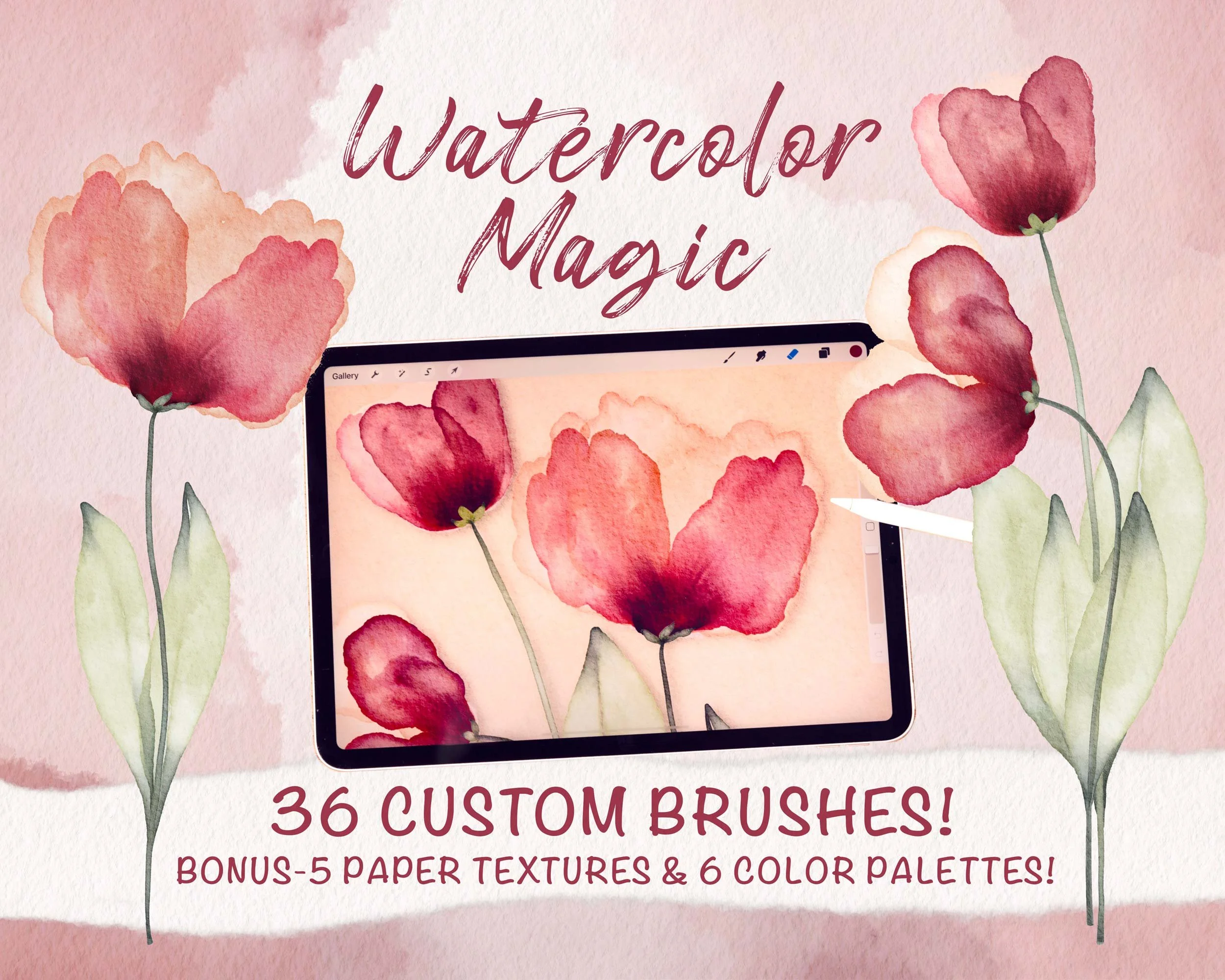 Paint a watercolor landscape in Procreate with this tutorial, plus get ...
