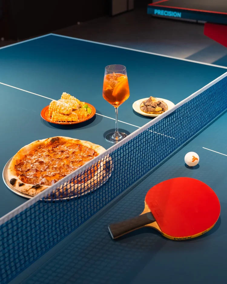 TopTable | Singapore’s Premier Table Tennis-Themed Café & Bar in River ...