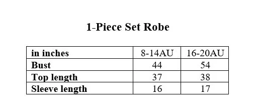 SizeChart — Juan & John Clothing