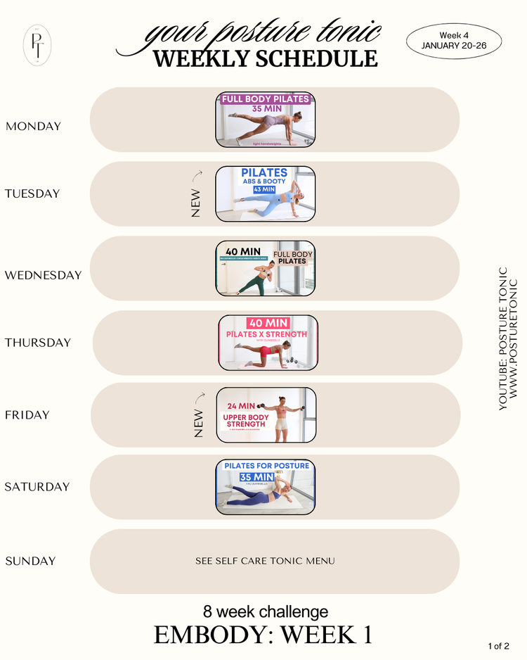 Blog 3 — POSTURE TONIC