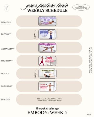 Explore Posture Tonic: a movement and self-care platform offering ...