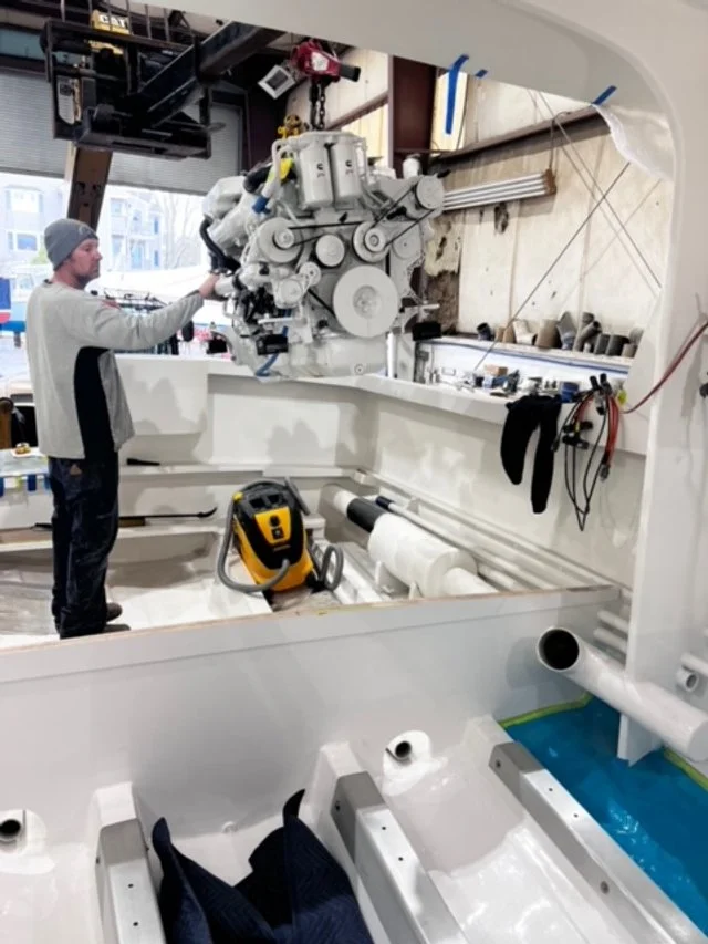 Engine Repowering — Johnson's Brothers Boat Works