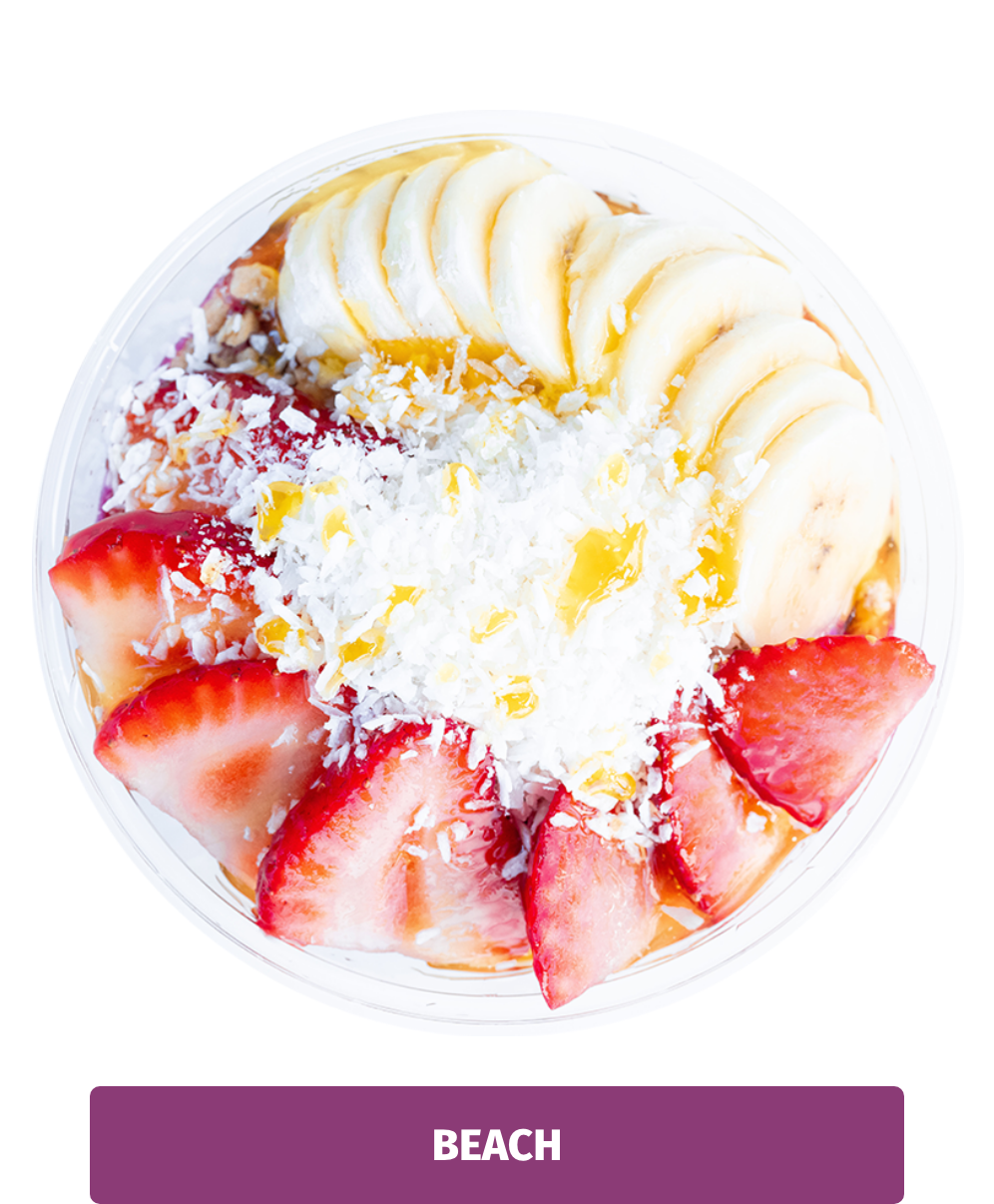 Menu | Açaí Bowls, Pitaya Bowls, and Smoothies — The Bowl