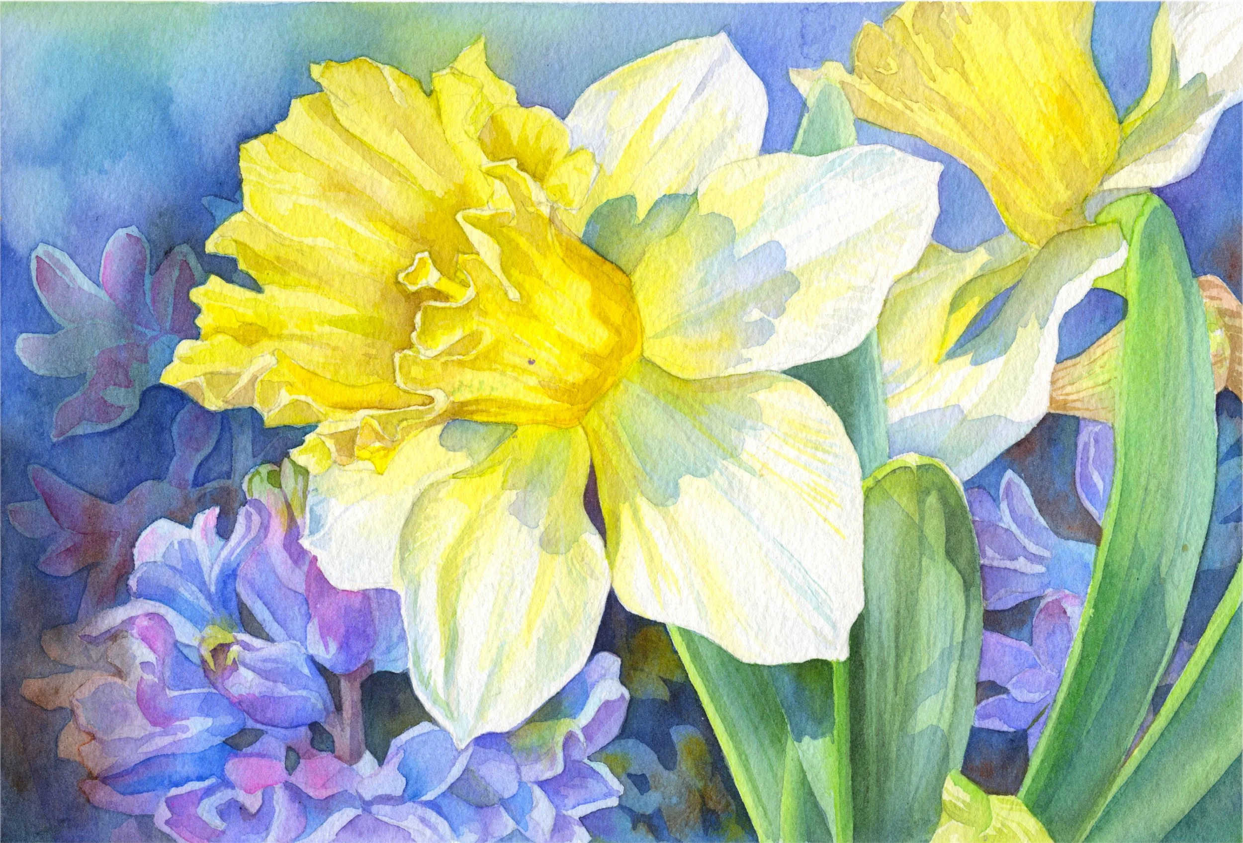 Watercolor Flowers — Anna Bucciarelli