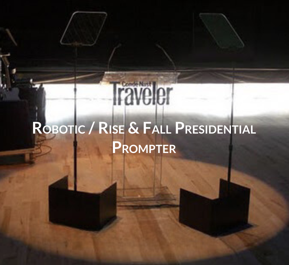 Teleprompter Rentals in NYC, LA, Washington DC, & Nationwide USA