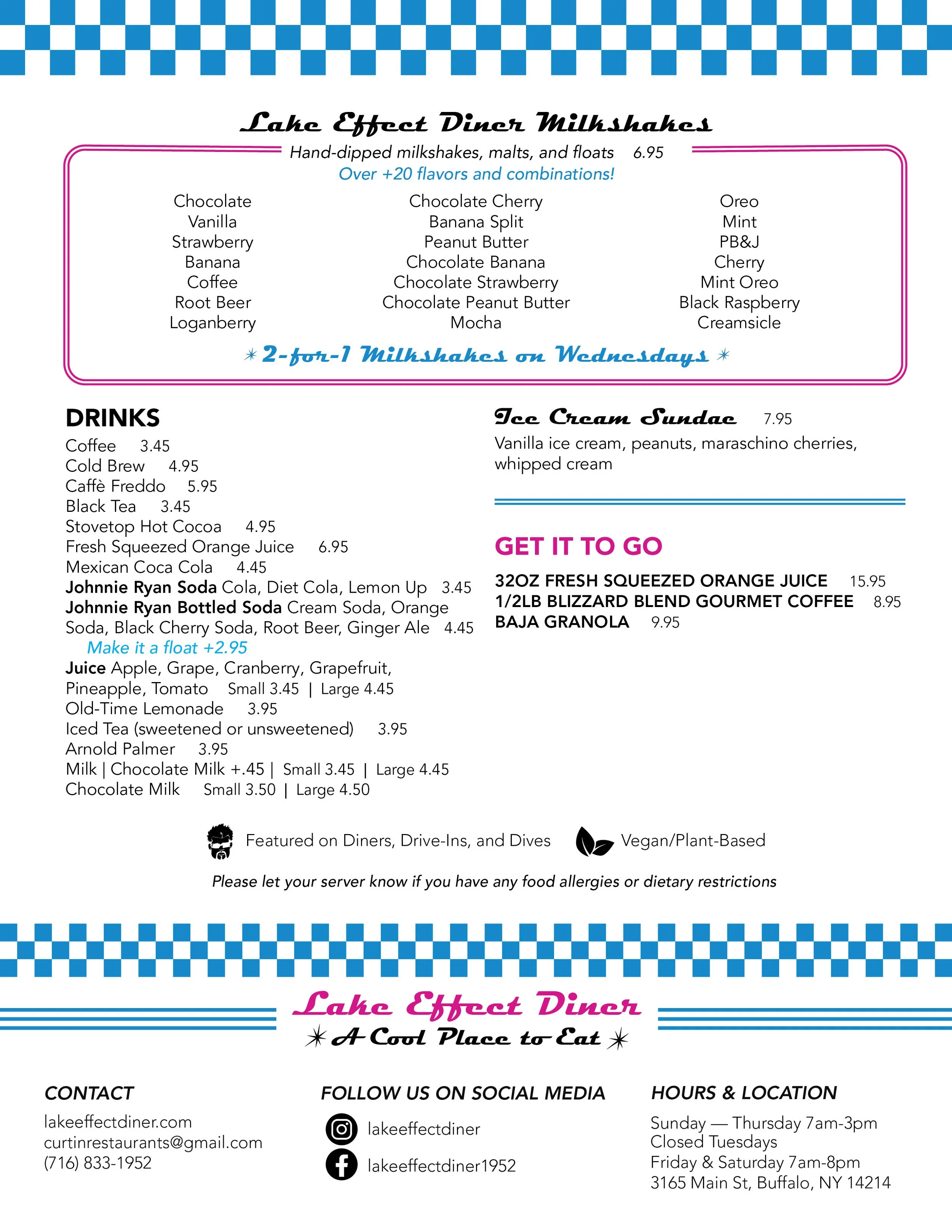 Lake Effect Diner - Page