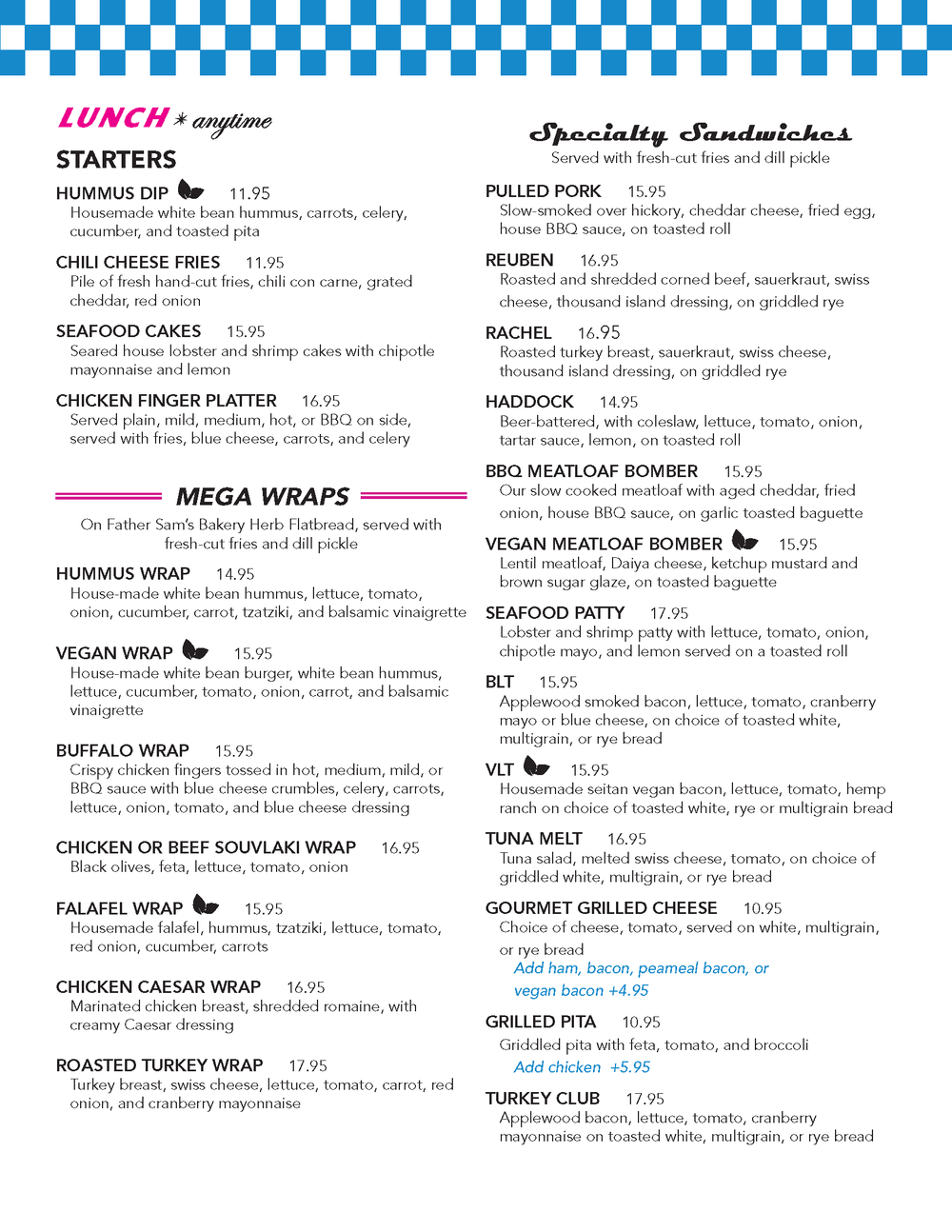 Lake Effect Diner - Page