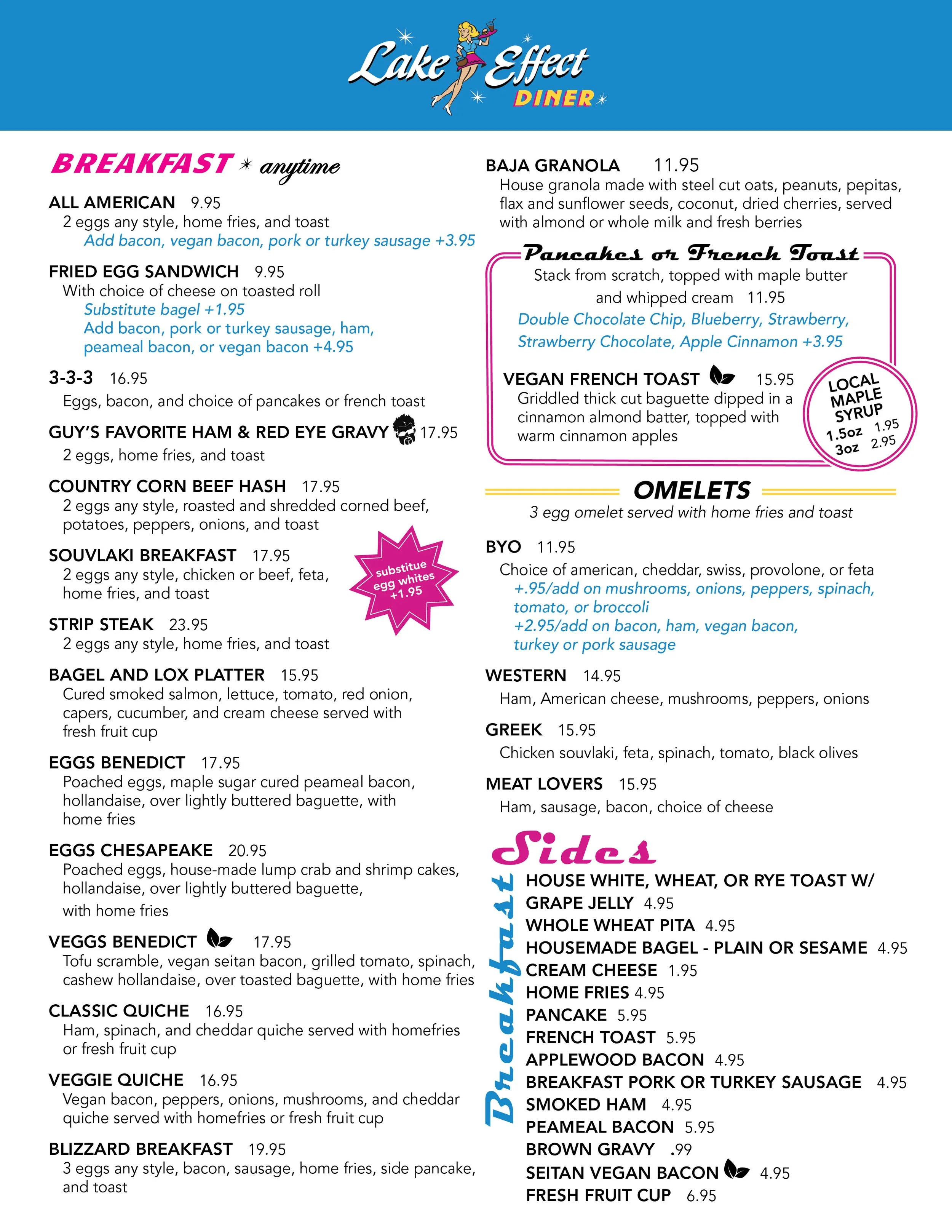 Lake Effect Diner - Page