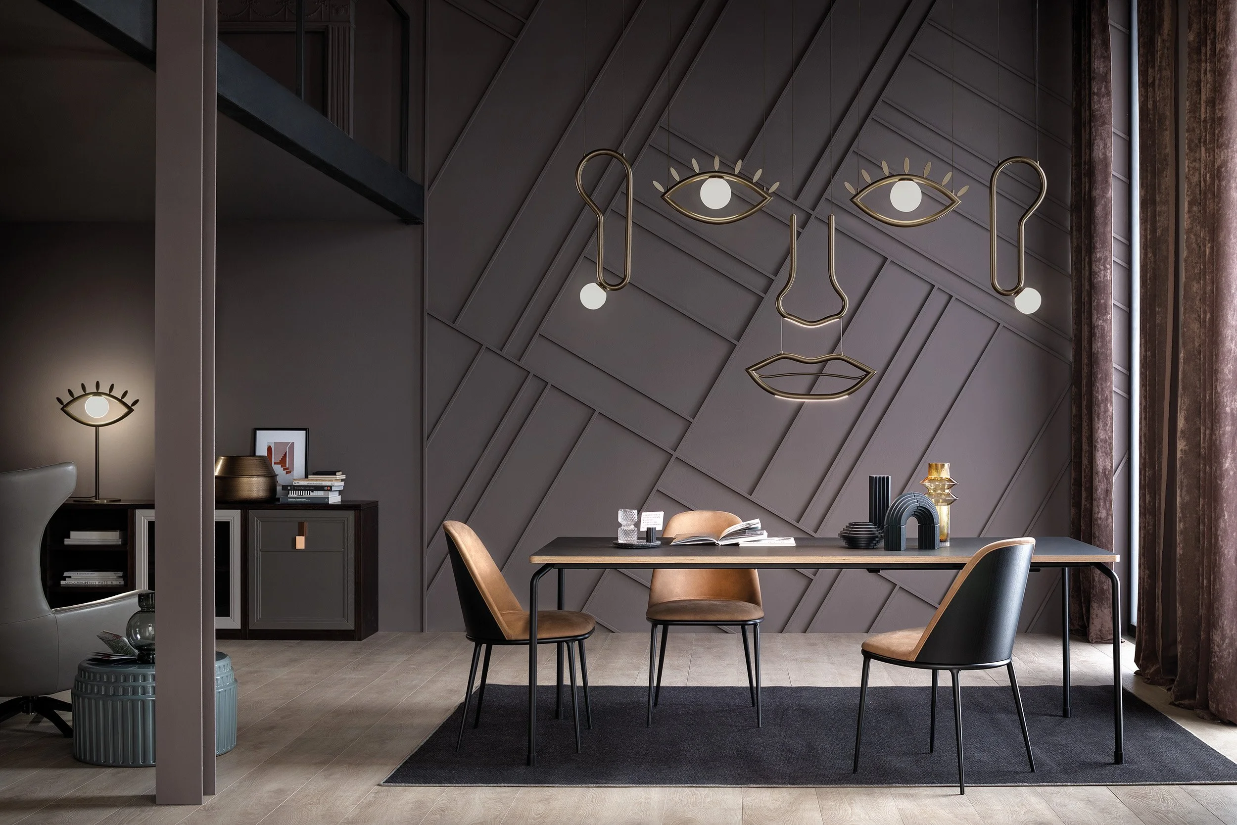 Visio Full Pendant — Saxon Lighting