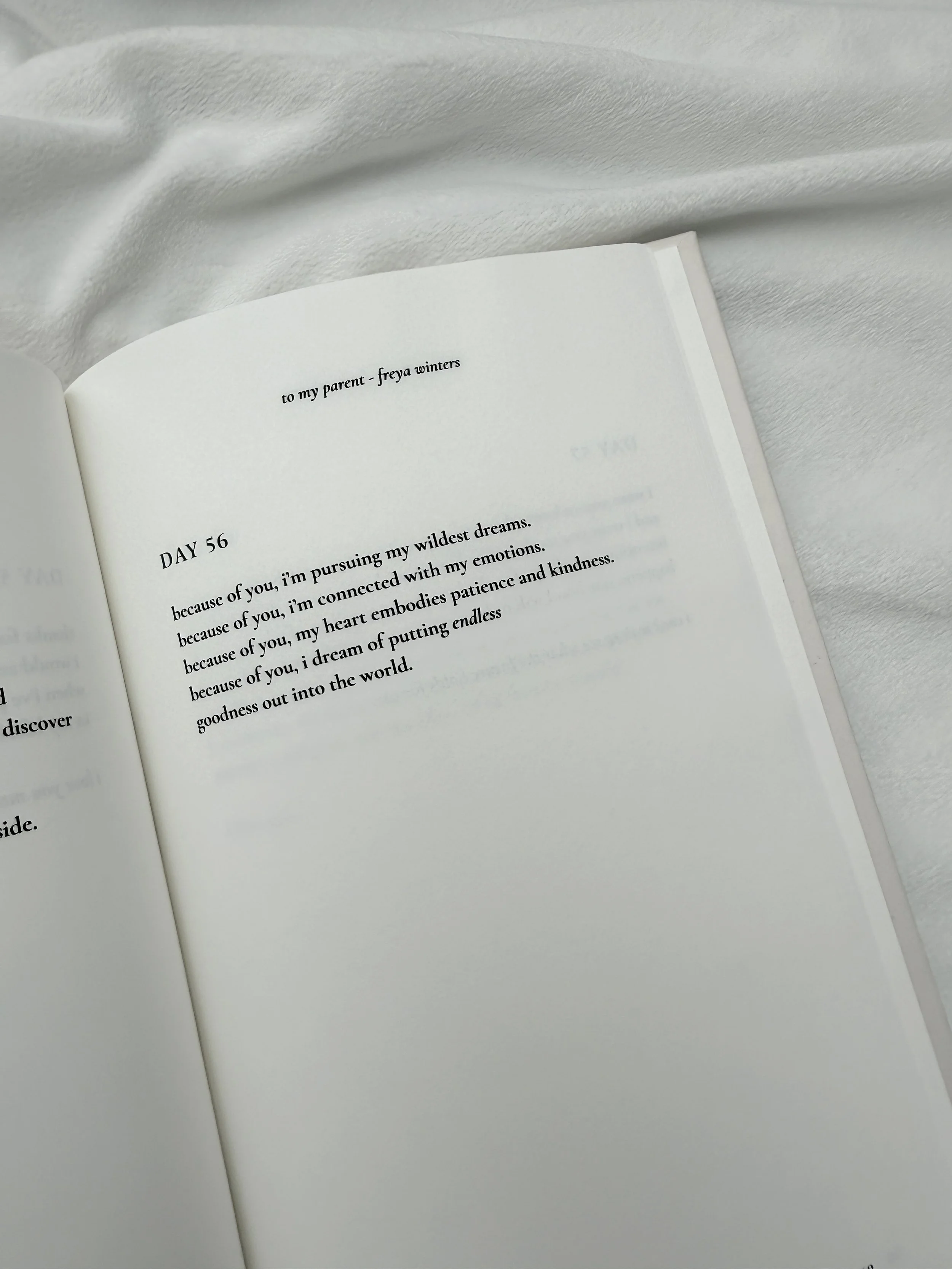 to my parent — freya winters