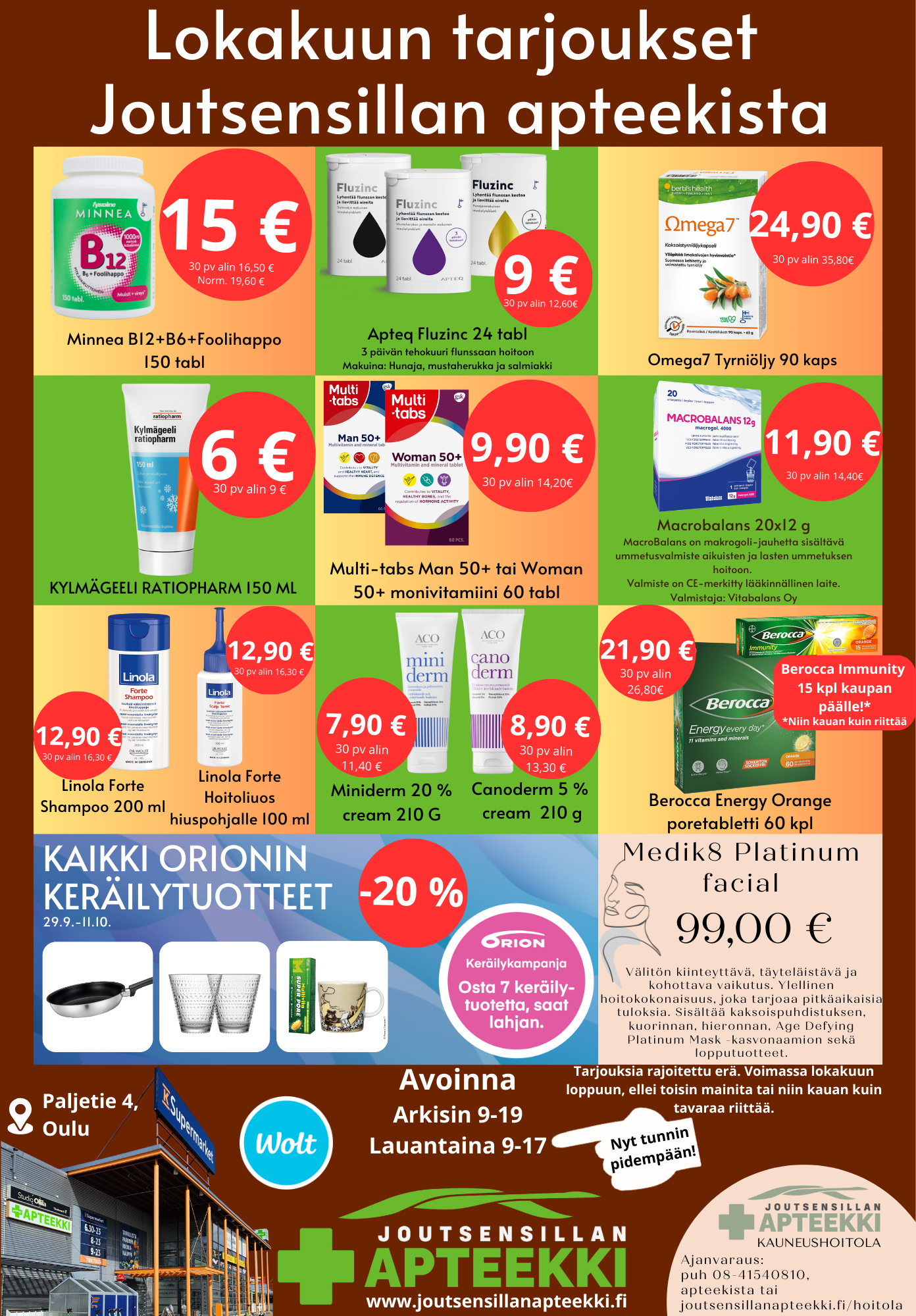 Joutsensillan apteekki -Apteekki Oulu