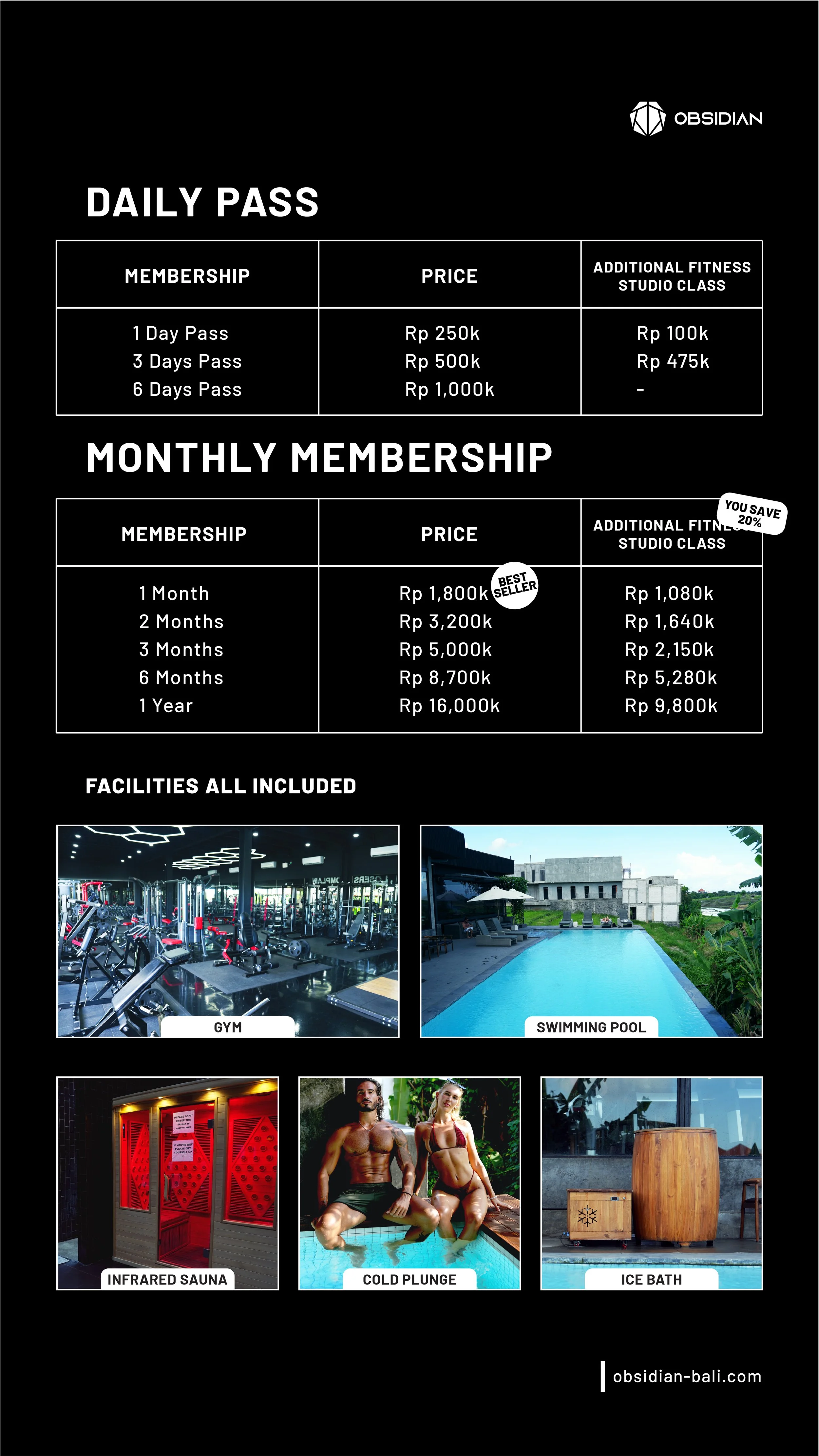 Membership — Obsidian Bali
