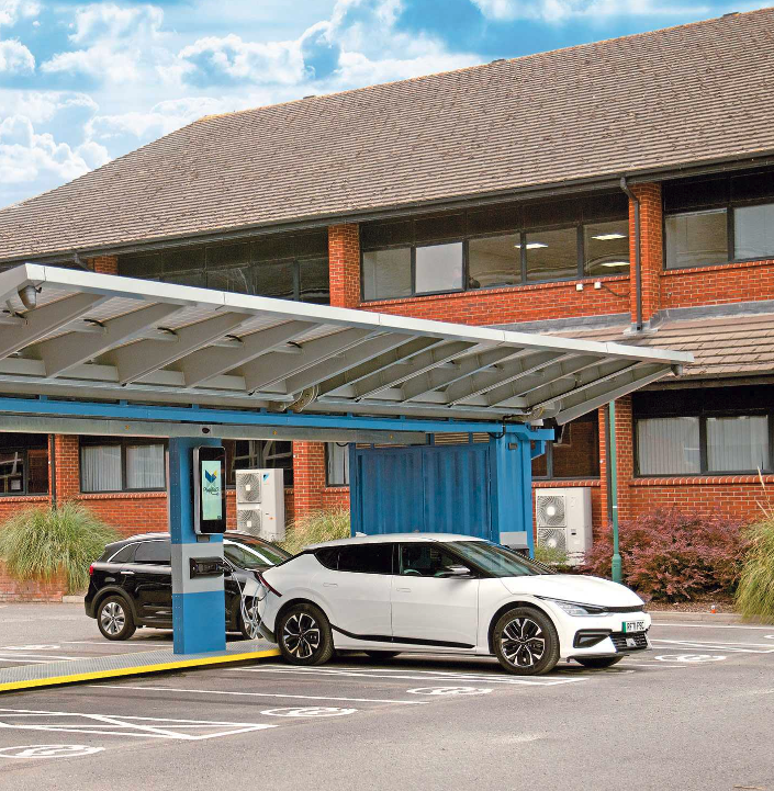 Solar Canopy — Voltz Group | Energy Management & Rapid EV Charging
