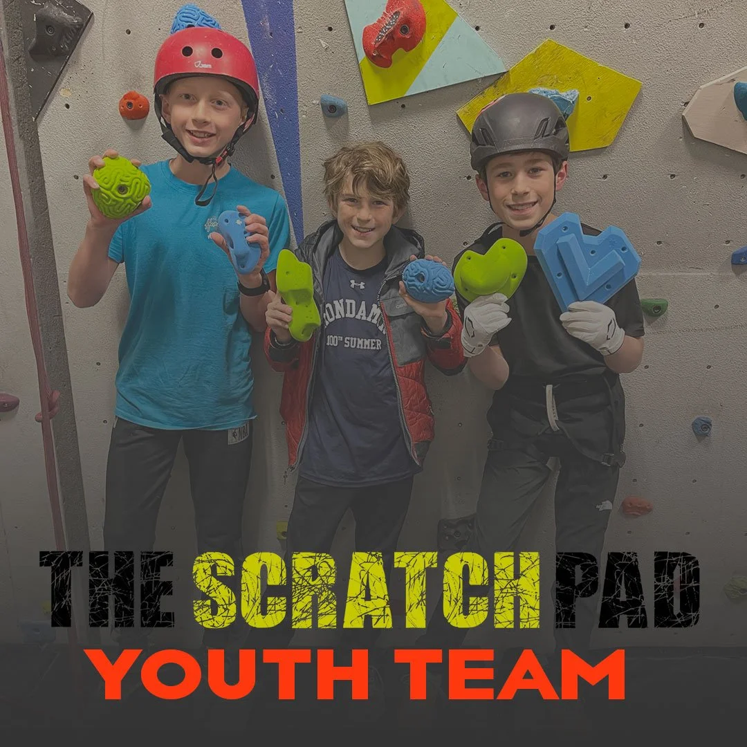 Scratch Pad Competition Youth Team Membership — climbthescratchpad