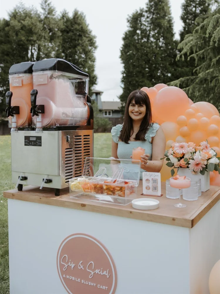 Boozy Slushy Cart Gallery — Sip and Social