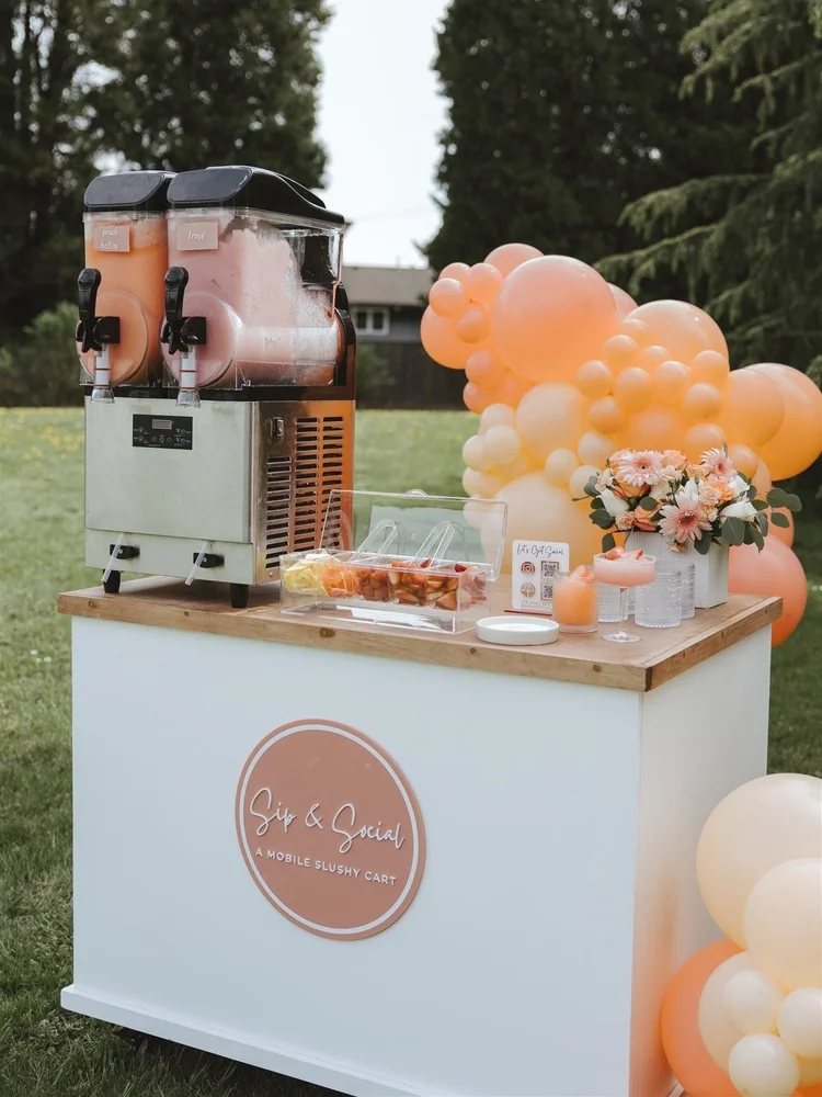 Boozy Slushy Cart Gallery — Sip and Social