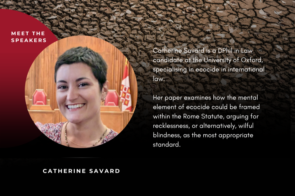 Meet the Speakers: Catherine Savard — UCLA Law The Promise Institute Europe