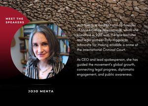 Meet the Speakers: Jojo Mehta — UCLA Law The Promise Institute Europe