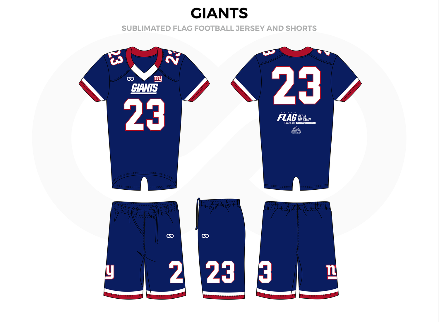 Custom Sublimated Flag Football Uniforms | Design Your Team's Winning ...