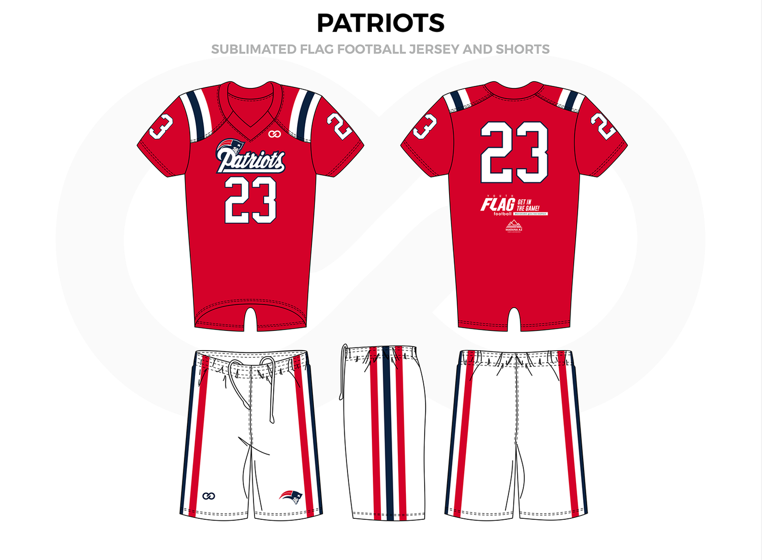 Custom Sublimated Flag Football Uniforms | Design Your Team's Winning ...