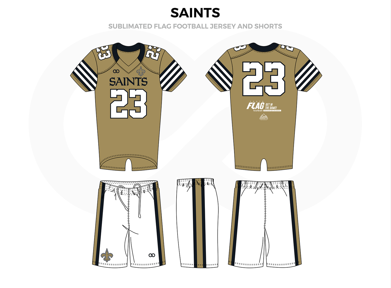 Custom Sublimated Flag Football Uniforms | Design Your Team's Winning ...
