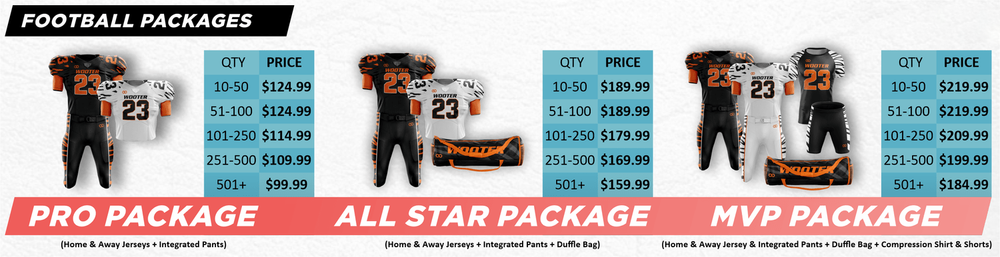 Custom Sublimated Flag Football Uniforms | Design Your Team's Winning ...