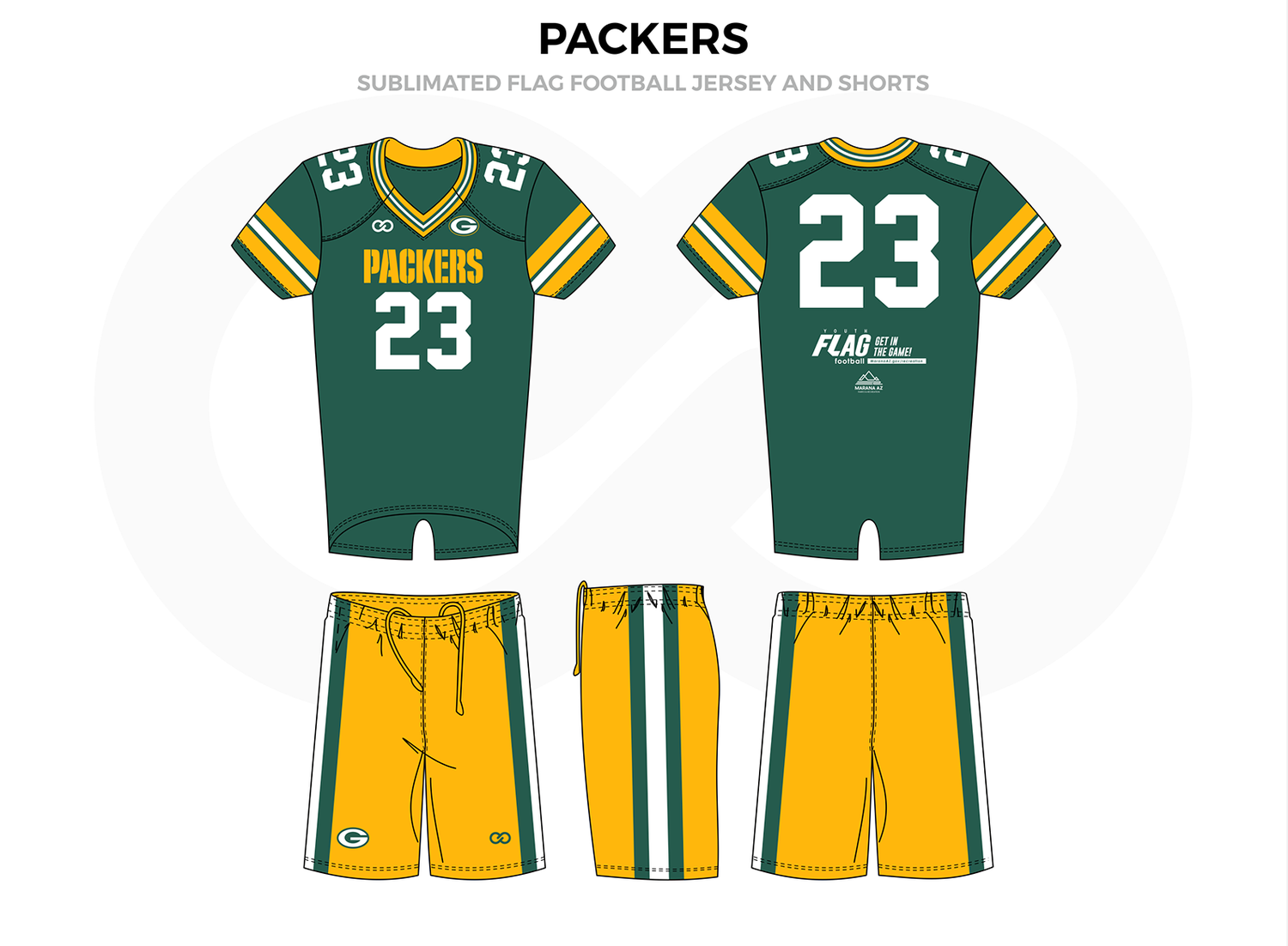 Custom Sublimated Flag Football Uniforms | Design Your Team's Winning ...