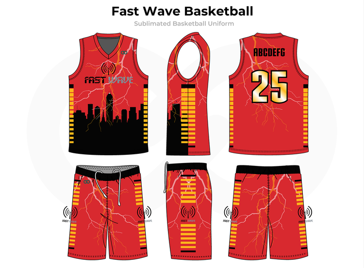 Custom V-Neck Basketball Jerseys | Design Your Own Team Uniforms ...