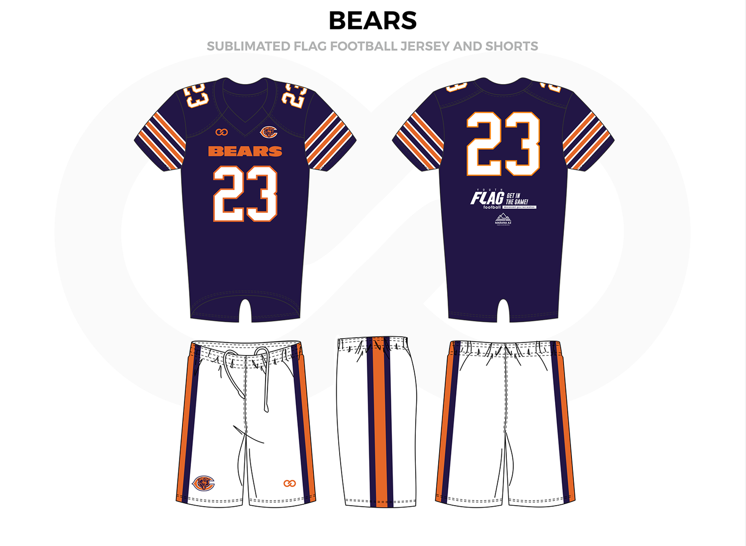 Custom Sublimated Flag Football Uniforms | Design Your Team's Winning ...