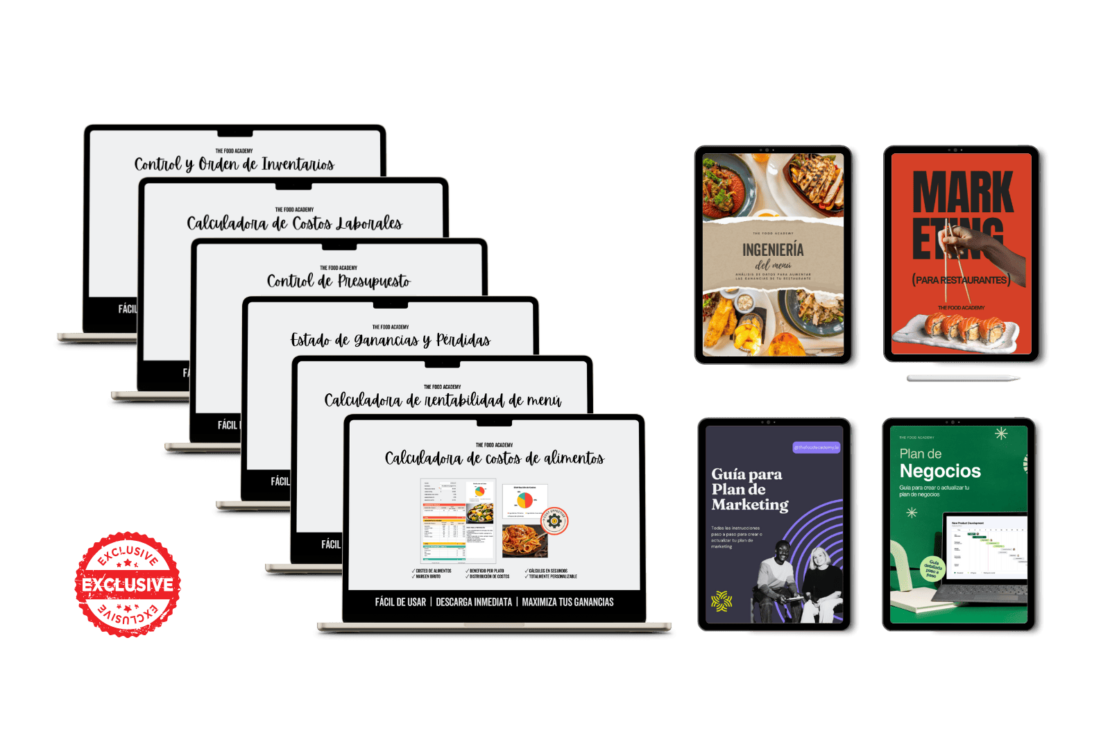 Pack Pro Para Restaurantes — The Food Academy