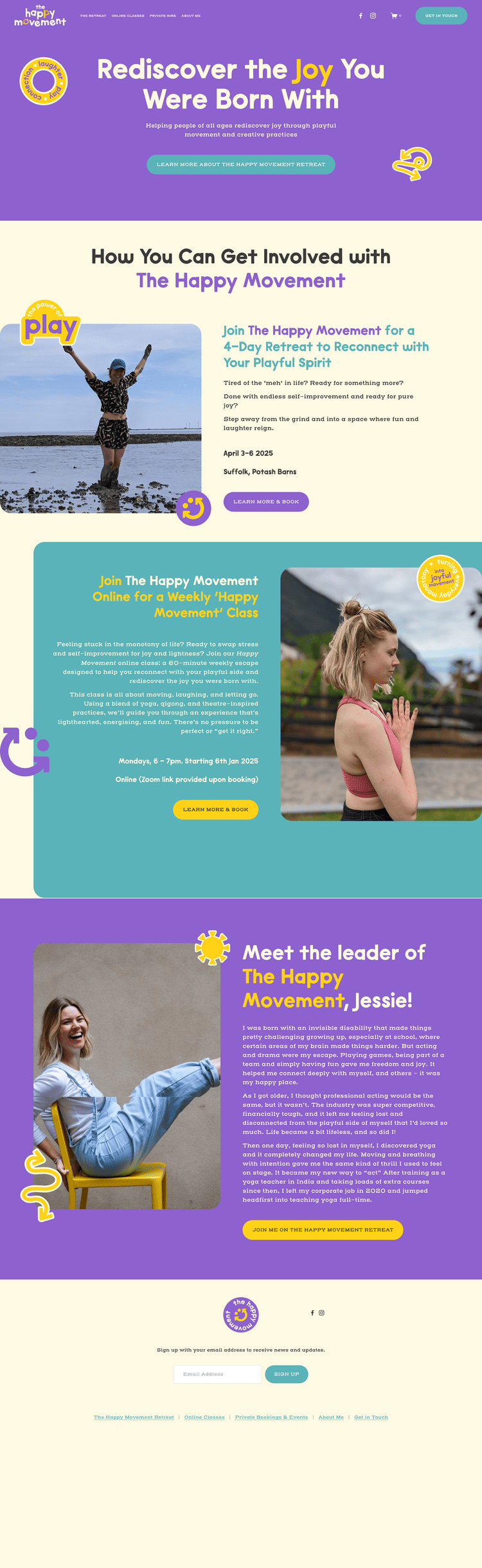case study: Joyful Branding & Squarespace Website Design for a brand ...