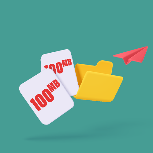 How to Send Files Larger than 100mb for Free