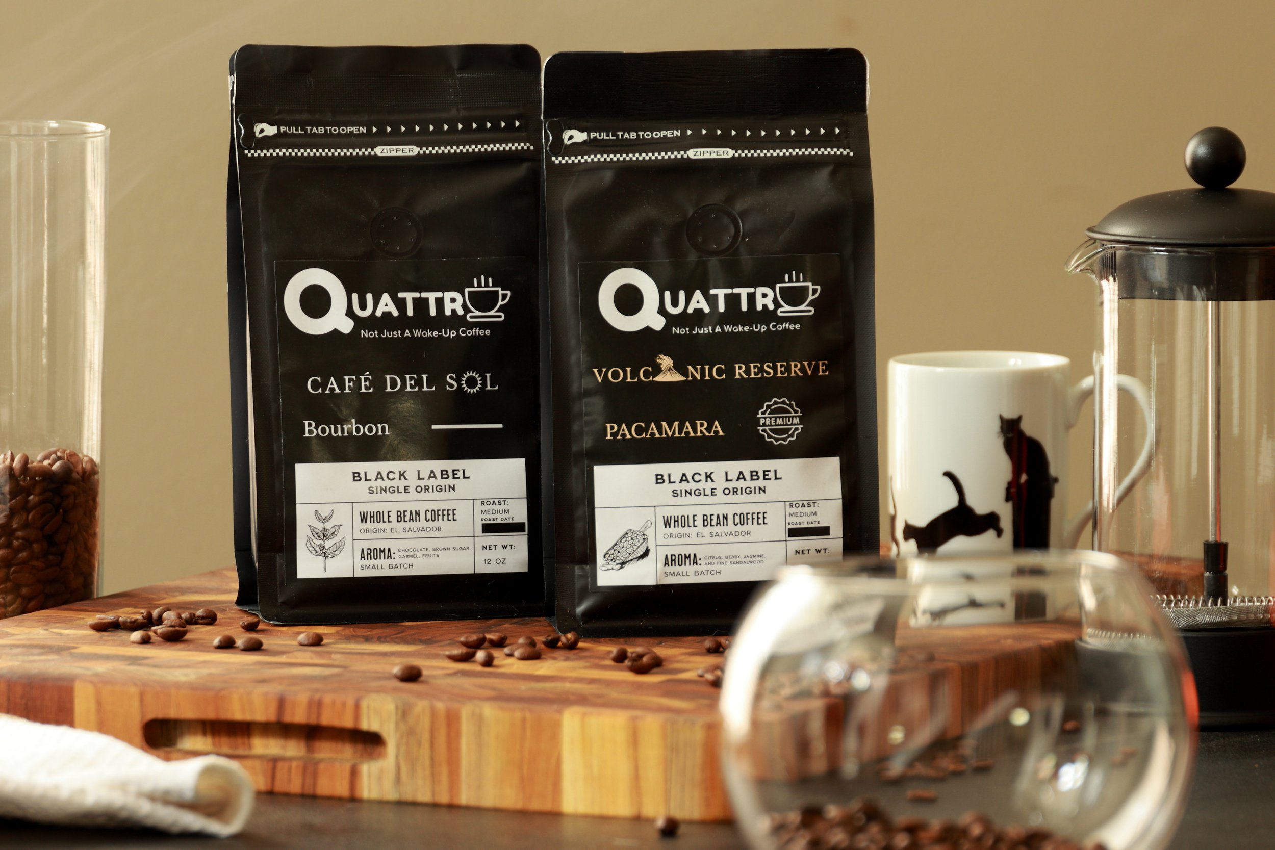 Quattro Coffee Co. | Premium Small Batch Single-Origin Coffee