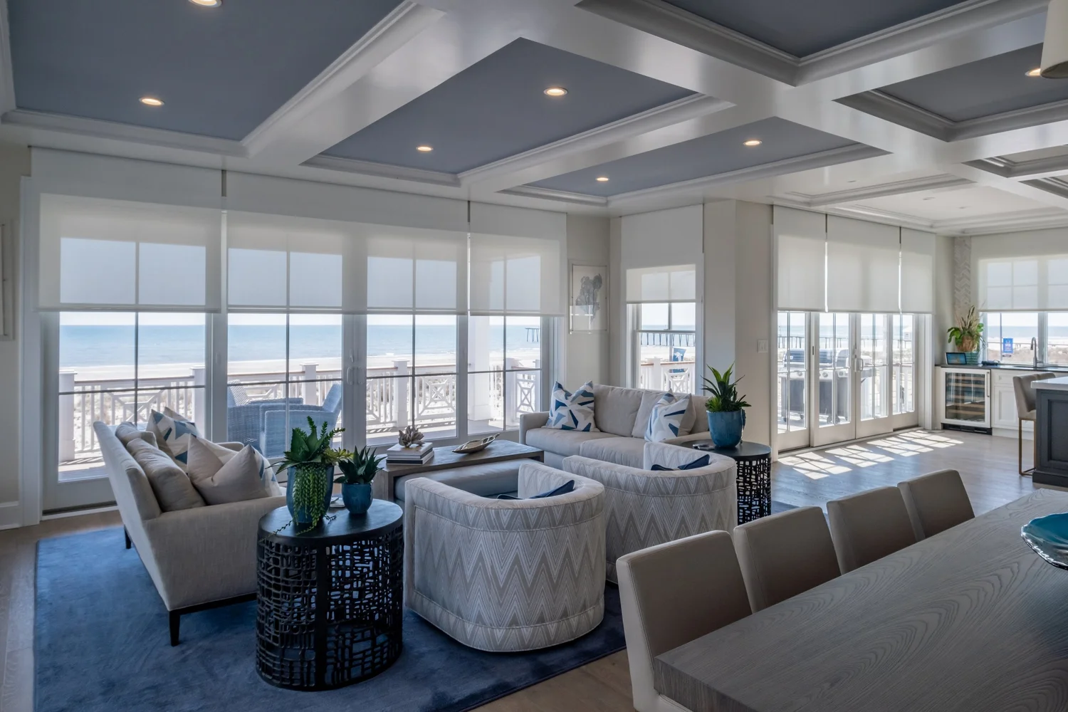 Mud in Shade Pocket - Recessed Shade Pocket - Hidden Ceiling Shade ...