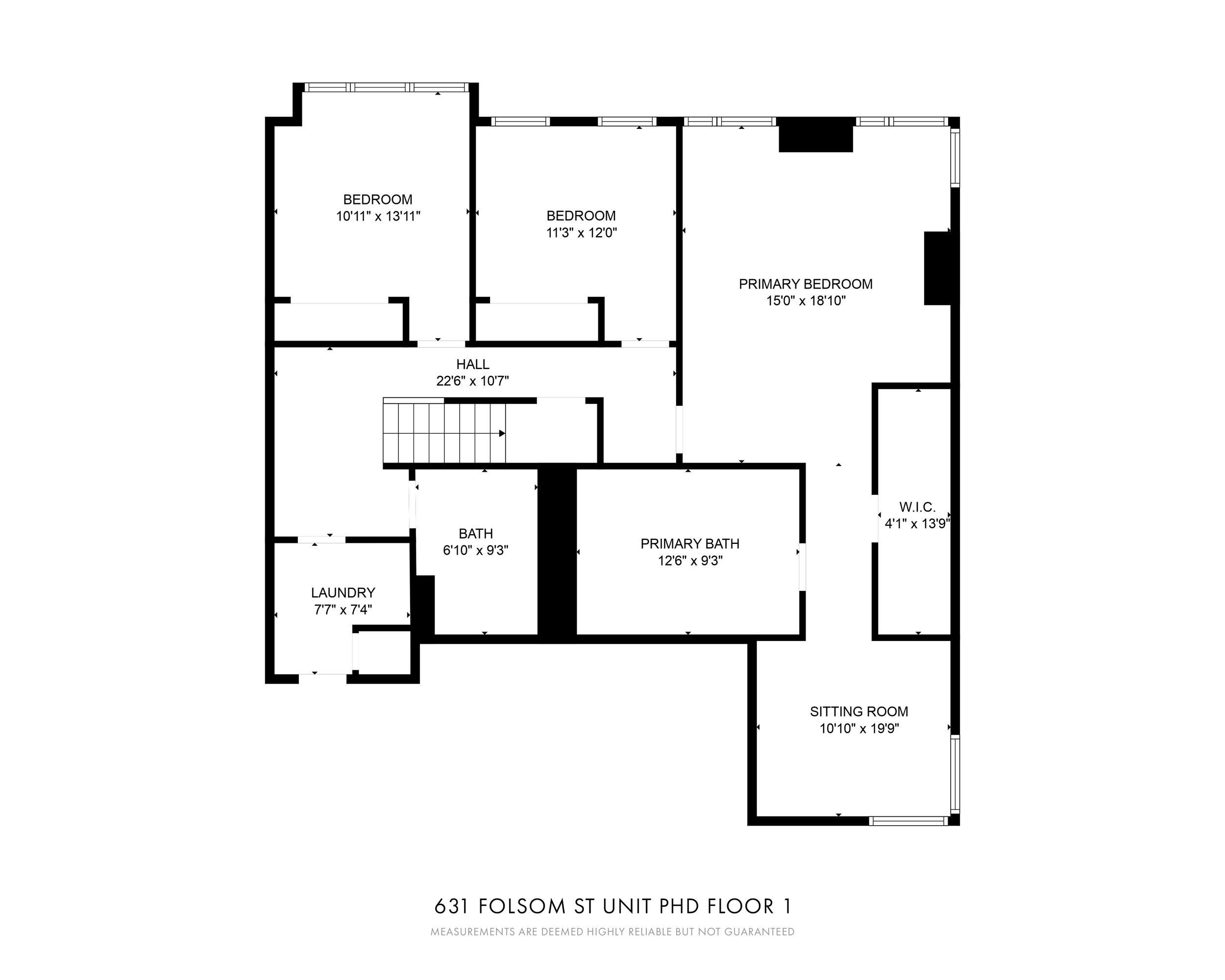 Floor Plans — 631 Folsom Street