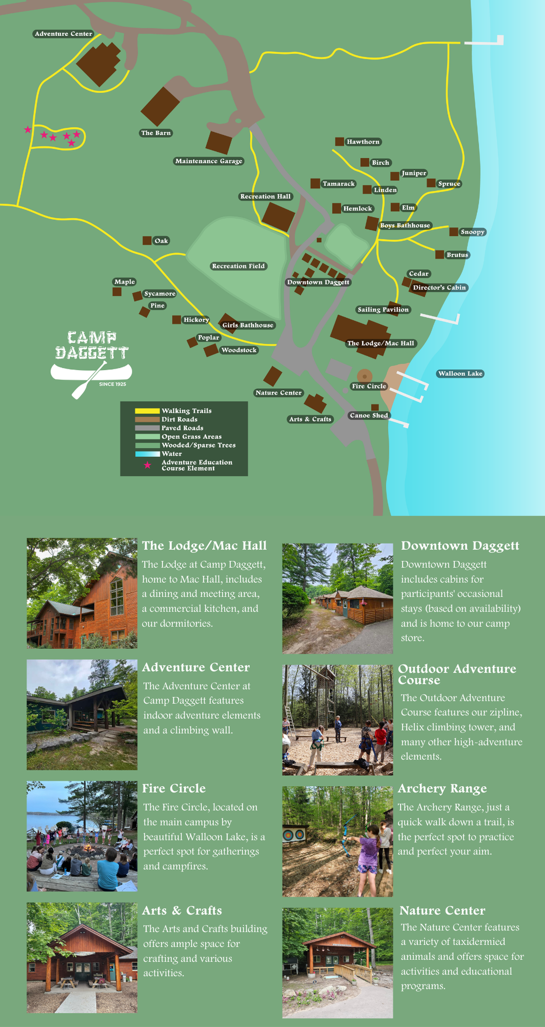 Camp Map — Camp Daggett