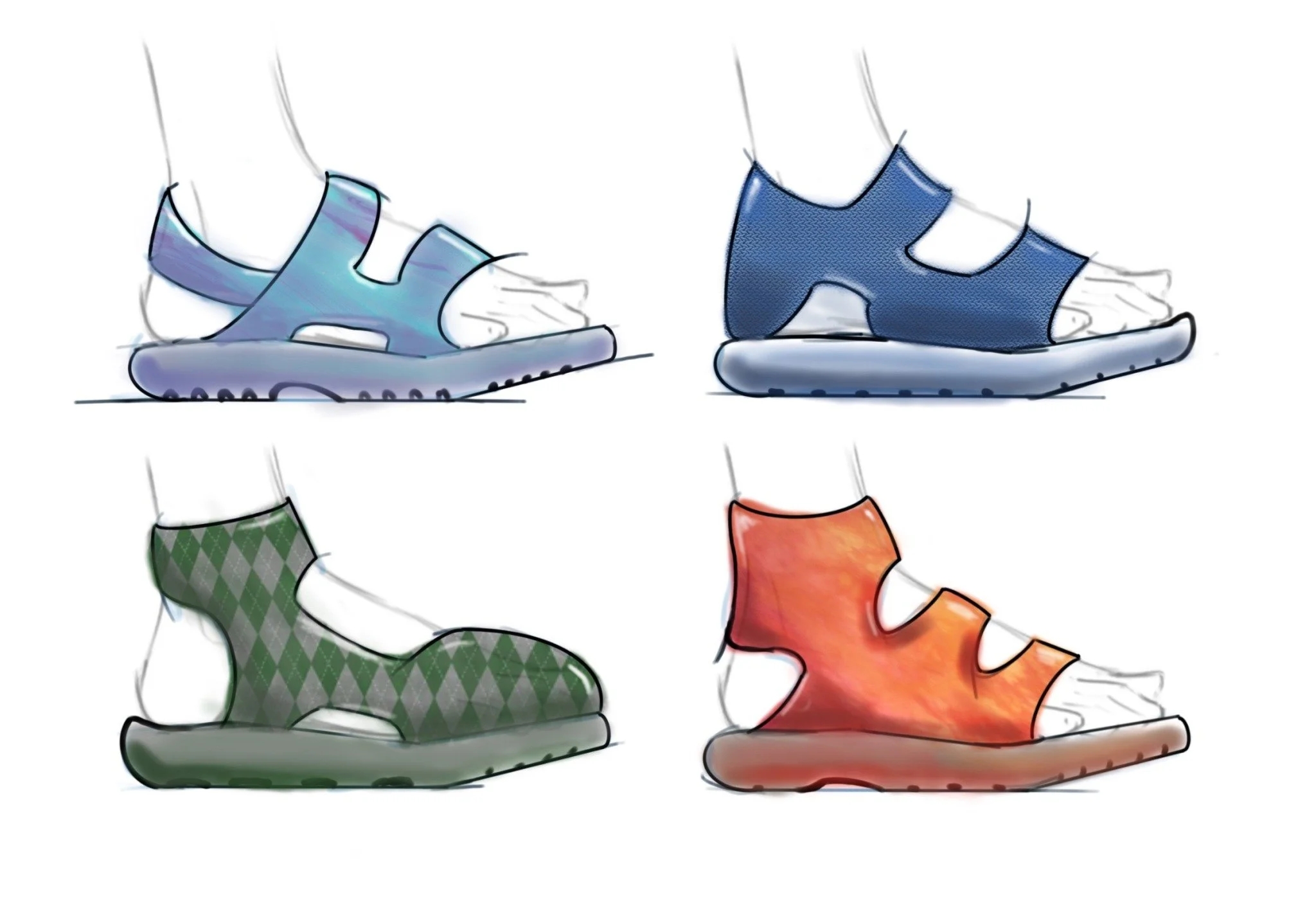 Keen Sandals — Joanna Villanueva Design