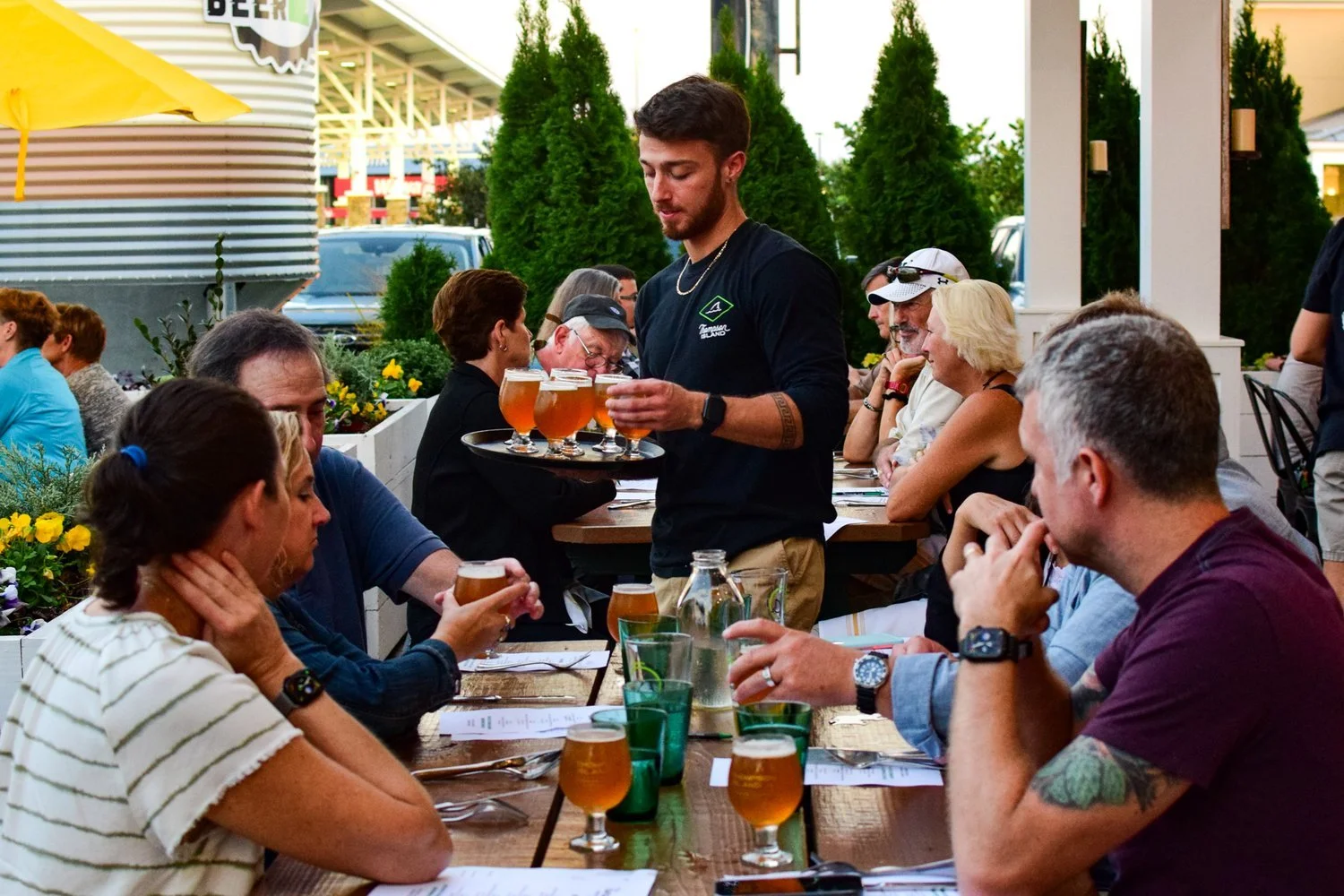 Thompson Island Brewing 🍺 Shannon’s 1st Beer Dinner — Pastry Chef Dru