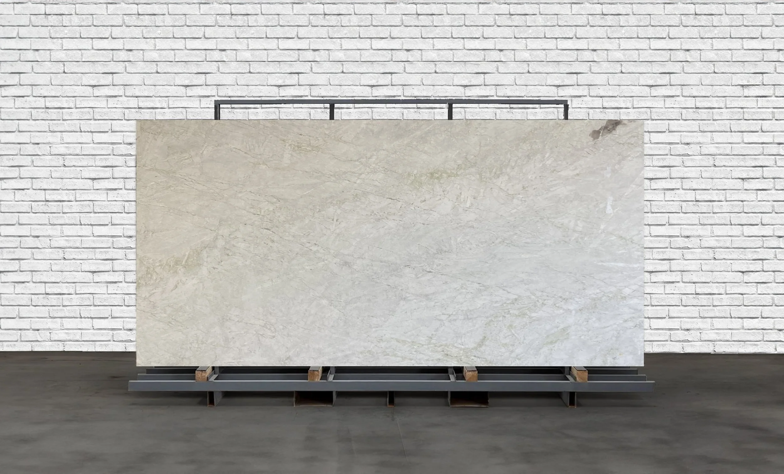 Princess White Polished Brazilian Quartzite — Black Taurus Inc.